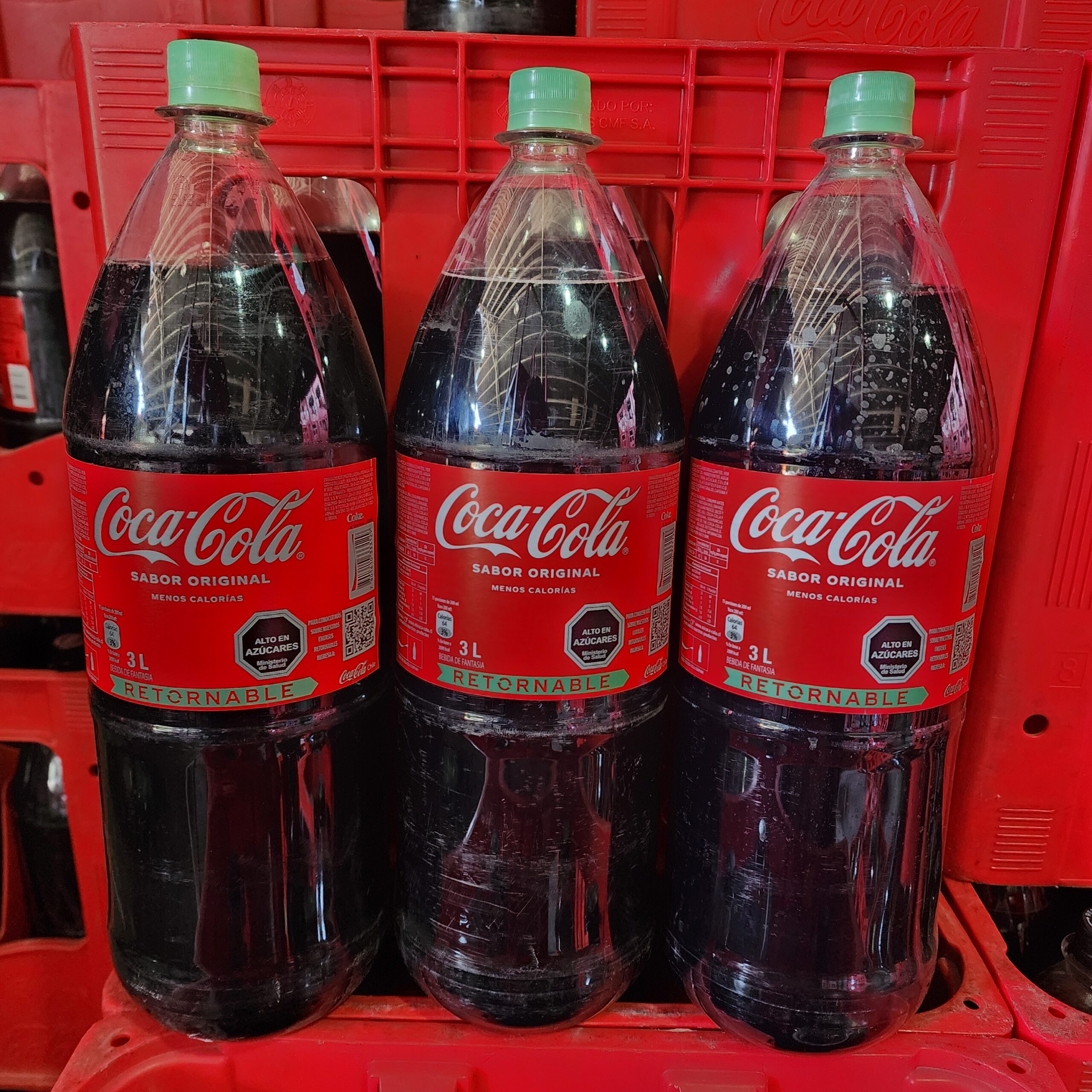 Coca Cola 3L (Retornable) x 6 unidades